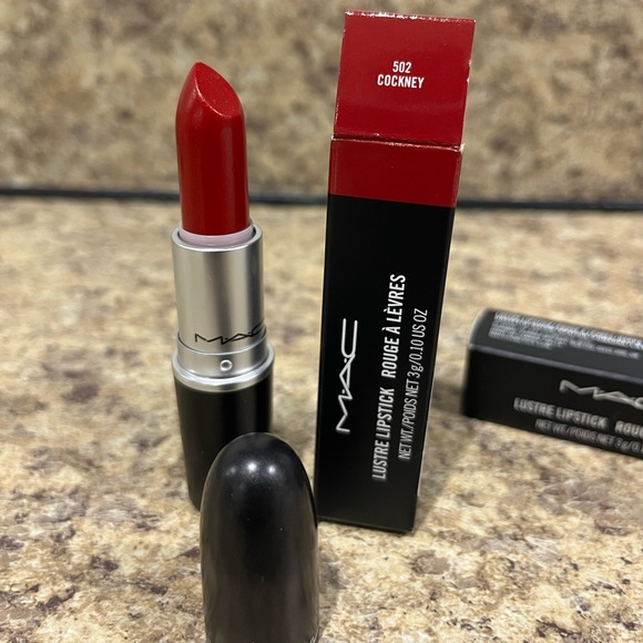MAC Cosmetics | Makeup | Mac Lipstick In Red Cockney | Poshmark